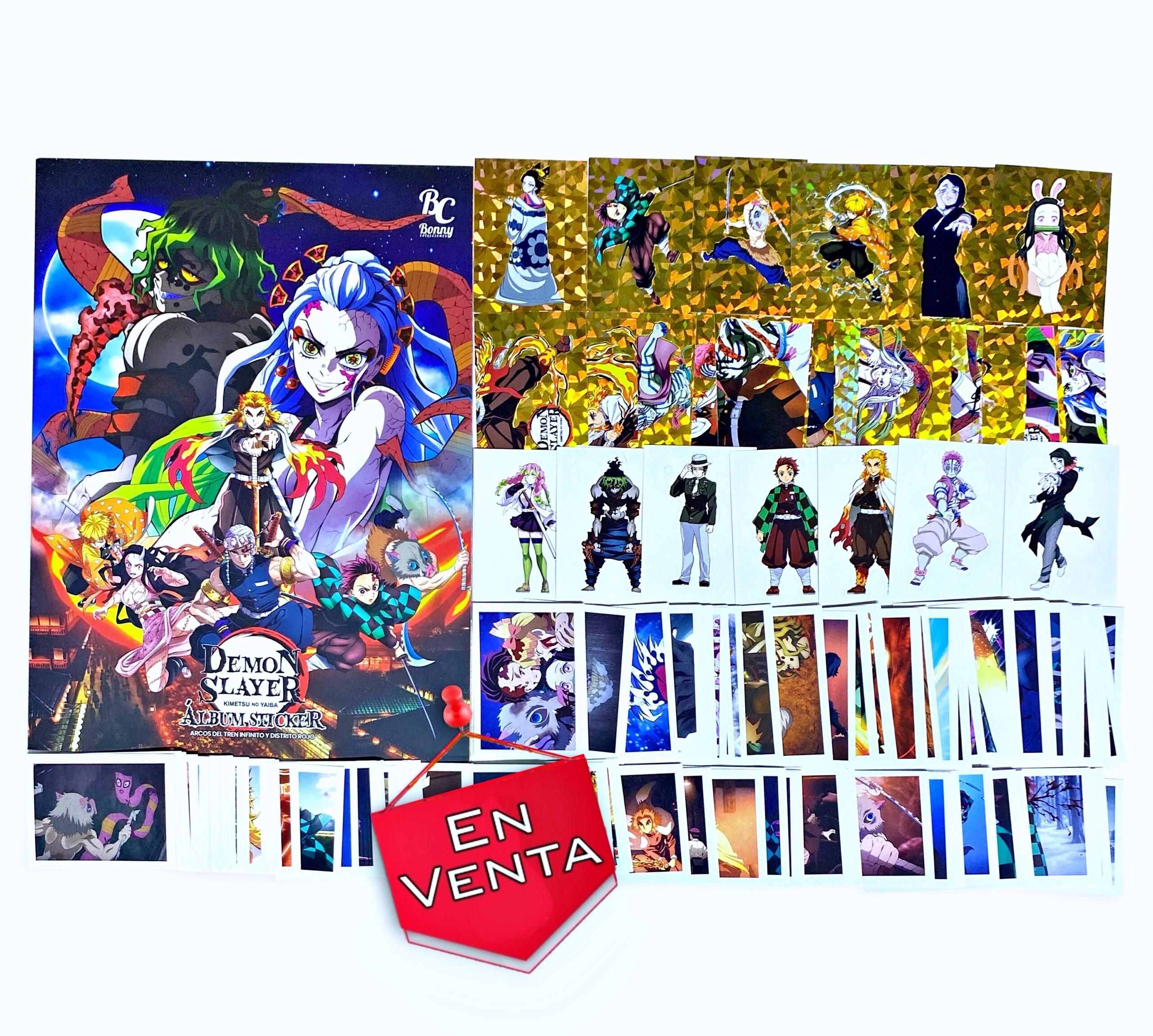 Demon Slayer 2: Tren Infinito: Álbum Completo A Pegar - Álbum Físico