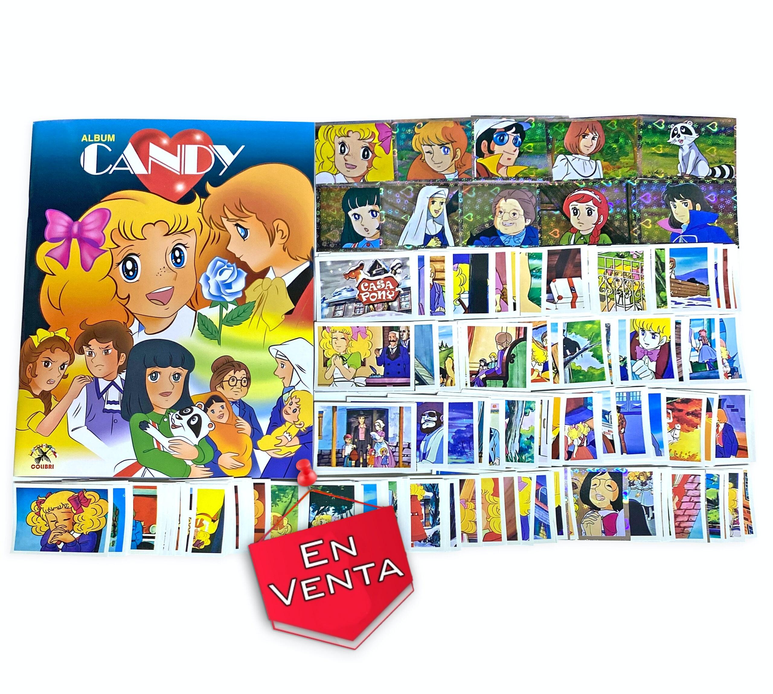 Candy [Tapa Blanda]: Álbum Completo A Pegar - Álbum Físico