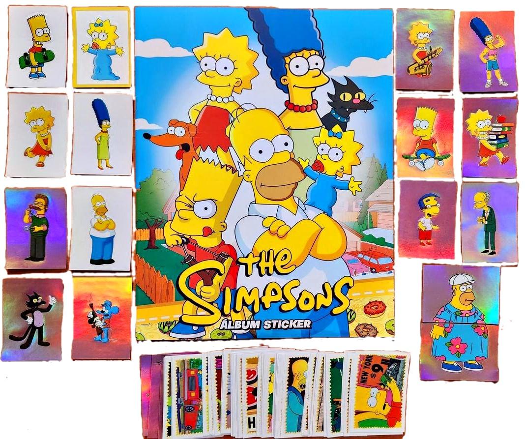 Los Simpsons: Álbum Completo A Pegar - Álbum Físico