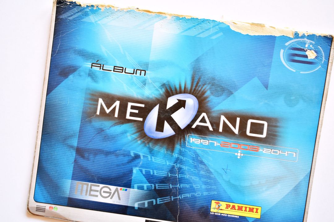 Mekano 2 (Panini, 2003): Álbum Vacío - Álbum Físico