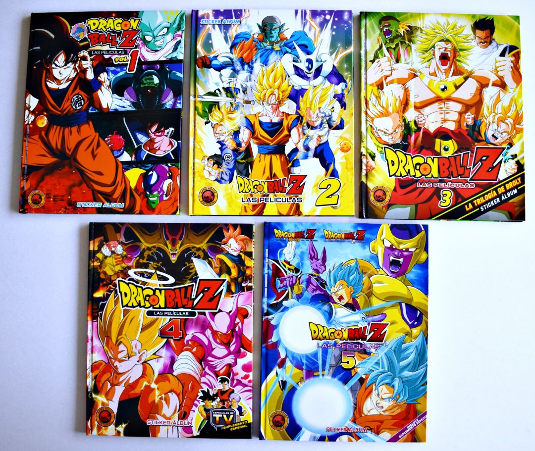 . PROMO Dragon Ball Películas [Tapa Dura] [Colección]: 5 Álbumes ...