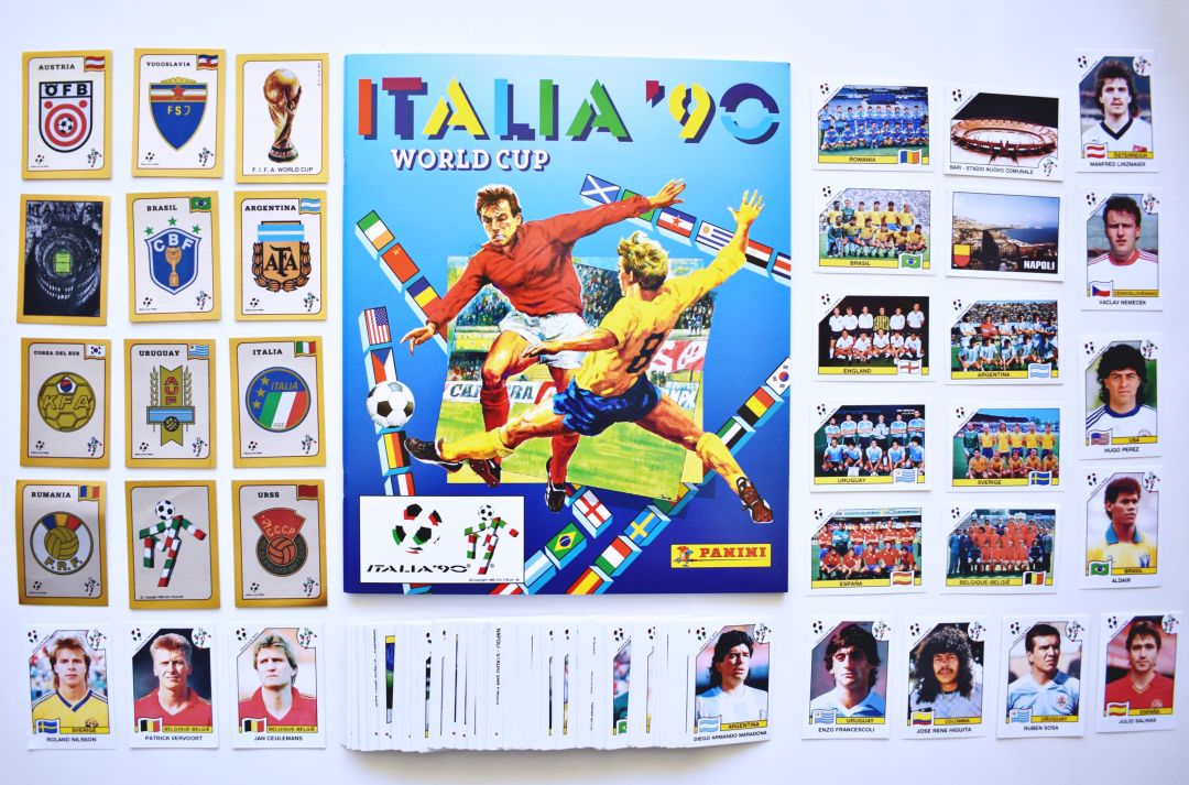 Copa Mundial 90' Italia: Álbum Completo A Pegar [Últimas Unidades ...