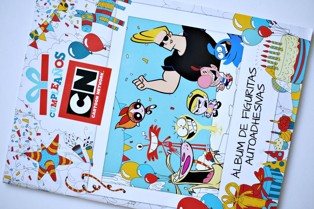 Cartoon Network, Cumpleaños (Panini, 2013): Álbum Completo - Álbum Físico