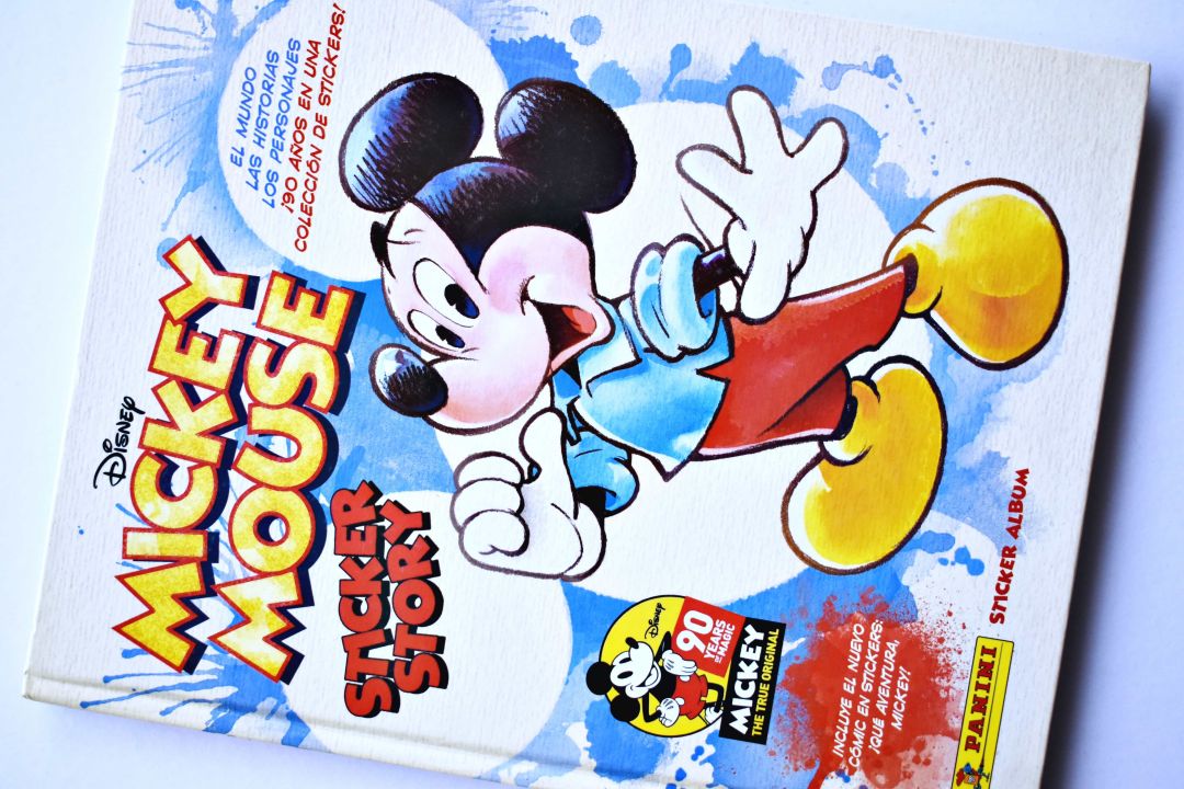Mickey Mouse Sticker Story 90 Años (Panini, 2019): Álbum Completo ...