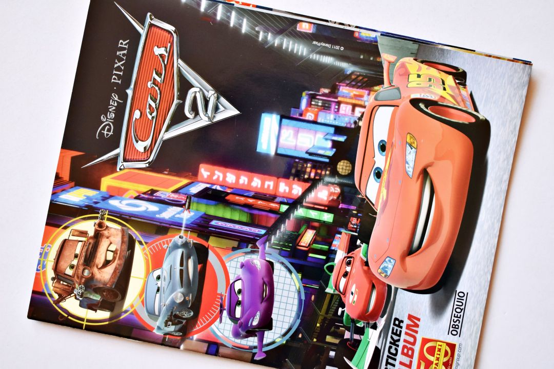 Cars 2 (Panini, 2011): Álbum Completo - Álbum Físico