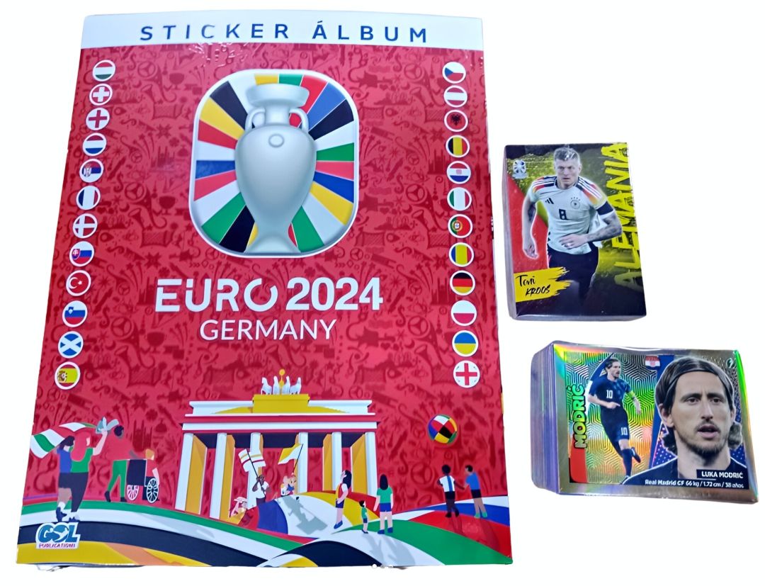 Euro 2024 Germany: Álbum Completo A Pegar - Álbum Físico
