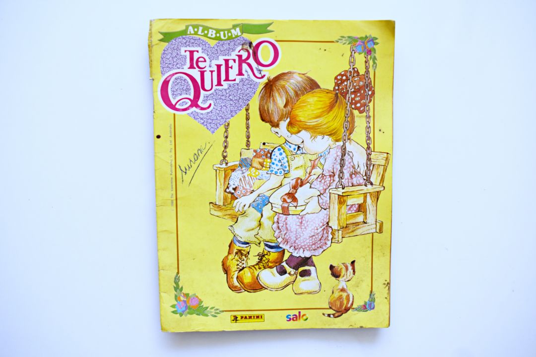 Te Quiero (Salo, 1989): Tiene 10 Láminas - Álbum Físico