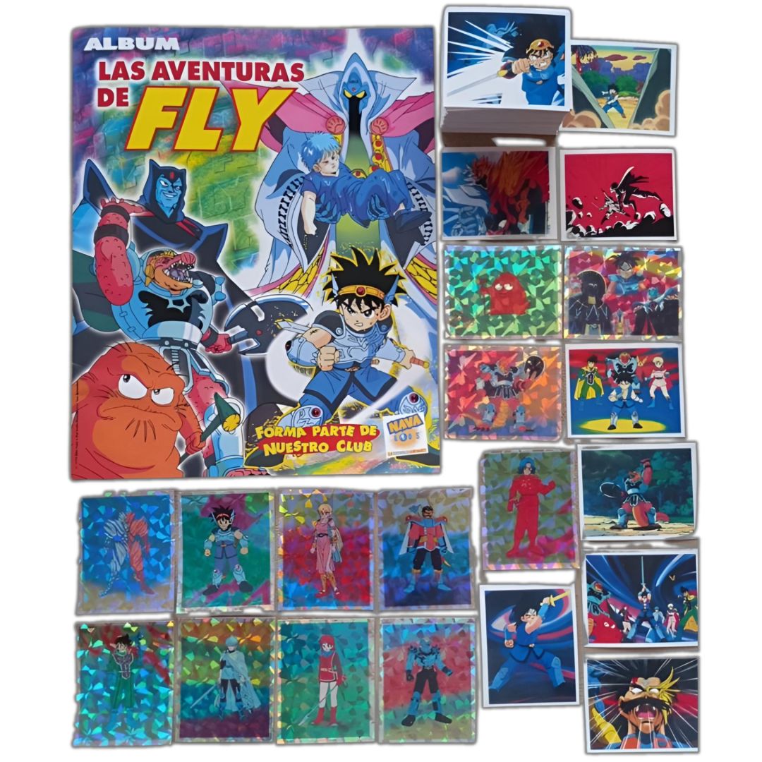 Las Aventuras de Fly: Álbum Completo A Pegar - Álbum Físico