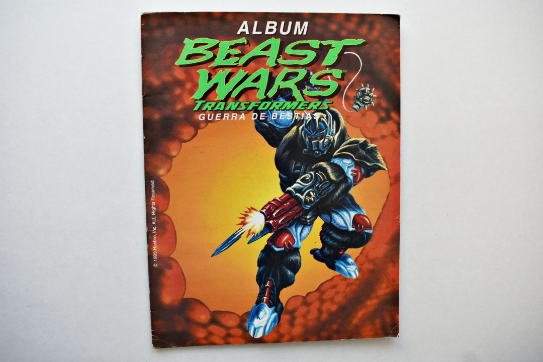 Beast Wars (Hasbro, 1999): Tiene 20 Láminas - Álbum Físico