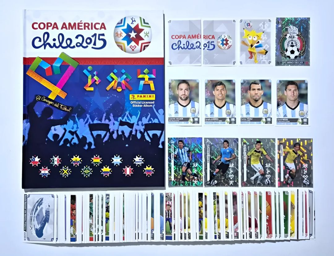Copa América 2015 Chile [Tapa Dura]: Álbum Completo A Pegar - Álbum Físico